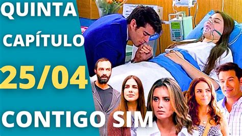 CONTIGO SIM CAPÍTULO DE HOJE QUINTA 25 04 Álvaro termina Samanta