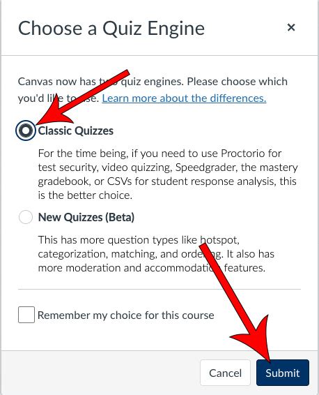 Create A Quiz In Canvas Classic Quizzes Teach Usu