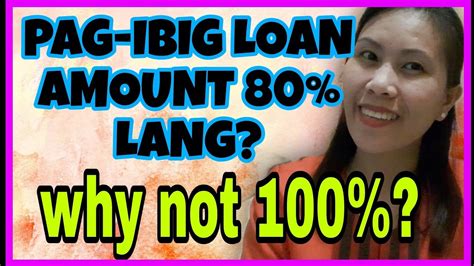 PAG IBIG LOAN MPL AMOUNT Bakit 80 Lang Ang Binibigay Ni PAG IBIG Fund