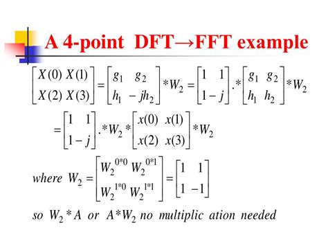 ppt chapter 5 the discrete fourier transform powerpoint presentation id 228597