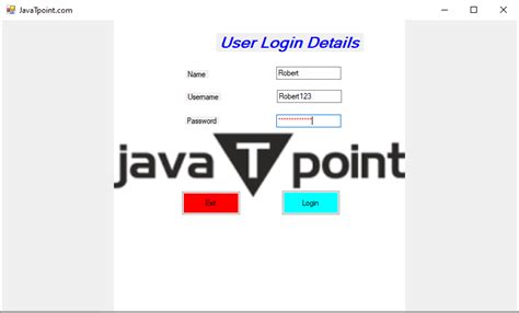 Vb Net Textbox Control Javatpoint