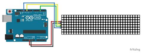 MAX7219 LED Matrix Display Arduino Tutorial 4 Ejemplos