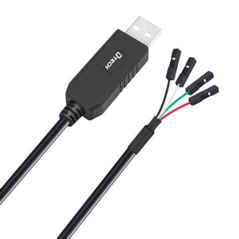 High Resolution DTECH USB To TTL Serial Adapter 3 3V Debug Cable TX RX