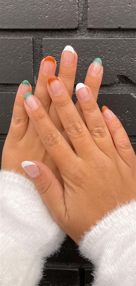 50 Trending Autumn Nail Colours Designs Mix N Match Fall Combo Nails