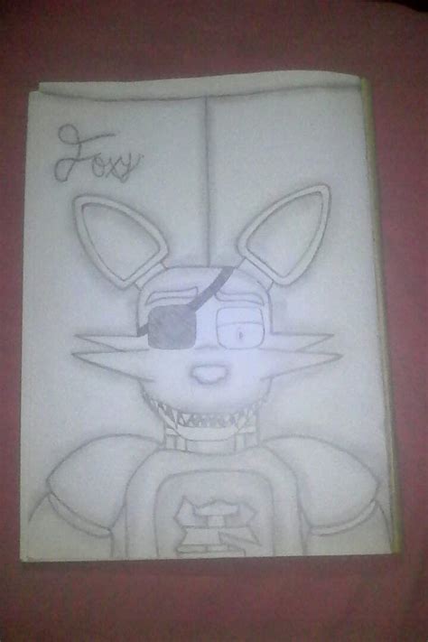 Q tal salio el dibujo de Foxy FNaF Amino Español Amino