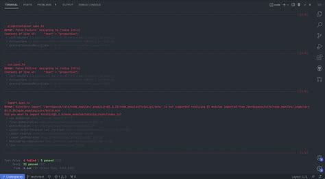 Errors From Running Vite Nodejs Tests Issue Vitest Dev Vitest