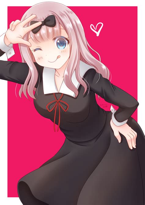 Fujiwara Chika Kaguya Sama Wa Kokurasetai Image By Funimani