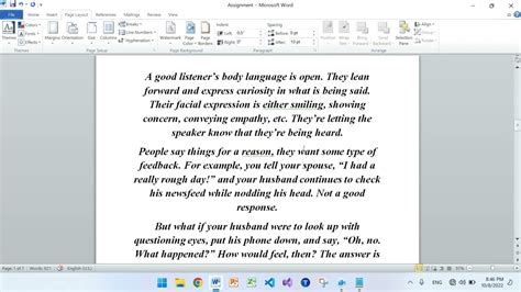how to make assignment in ms word assignment composing in ms word youtube