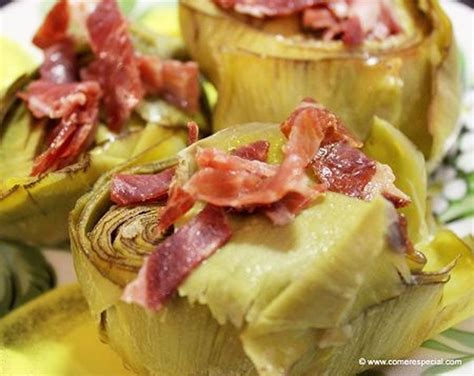 Alcachofas Con Jam N Receta F Cil Y R Pida Comer Especial
