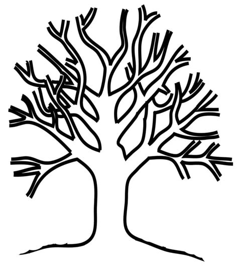 Dibujos De Tronco De Rbol Imprimible Gratis Para Colorear Para