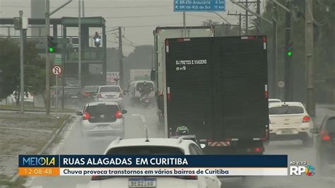 Chuva Forte Causa Alagamentos E Estragos Em Bairros De Curitiba E Na