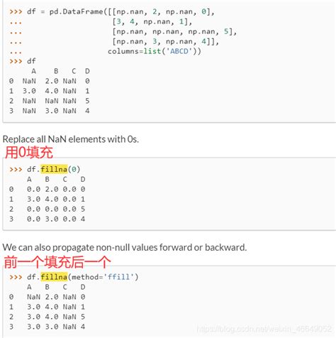 pandas—fillna pd fillna csdn博客