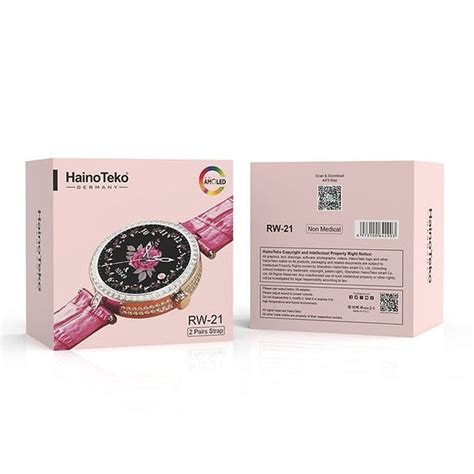 Montre Connectée Haino Teko RW 21 Rose Au meilleur Prix En Tunisie