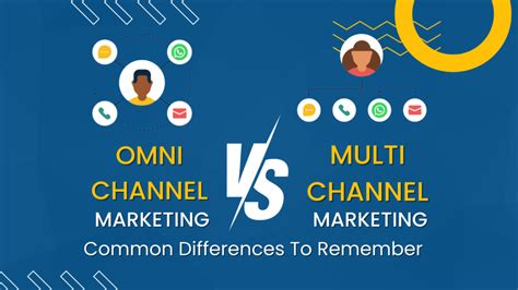 Omnichannel Vs Multichannel Marketing Common Differences To Remember