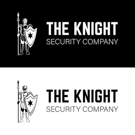 Premium Vector Warrior The Knight In Armor Holding Spear And Shield