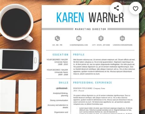Cv Skabeloner Kickstart Din Karriere