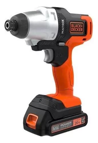 Kit Furadeira Parafusadeira 20v 6 Em 1 Matrix Black Decker MercadoLivre