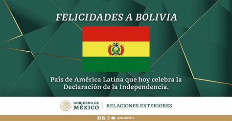 Relaciones Exteriores On Twitter La Sre Mx A Nombre Del Gobiernomx