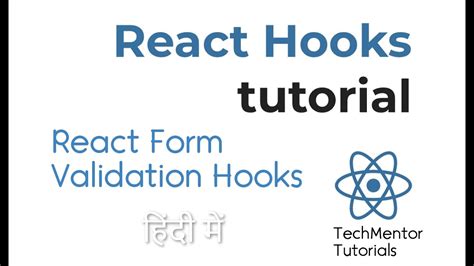 78 React Form Validation Hooks React Hook Form Validation