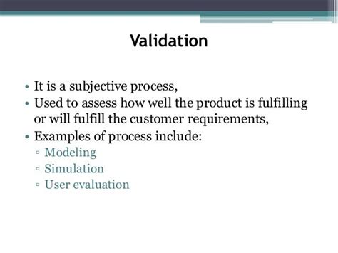 validation vs verification