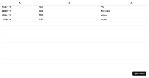 React Table Hoc Draggable Columns Examples Codesandbox