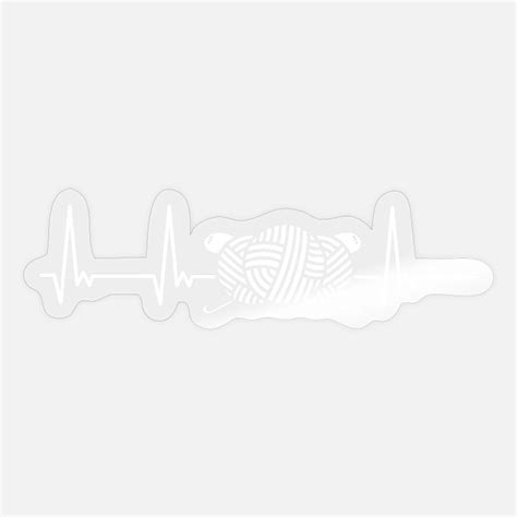 Hæklet stickers Enestående designs Spreadshirt