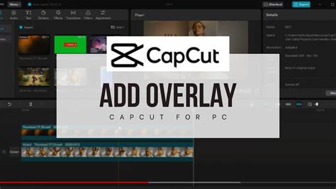 How To Add Overlay On Capcut For PC NEW UPDATE November 2022 YouTube