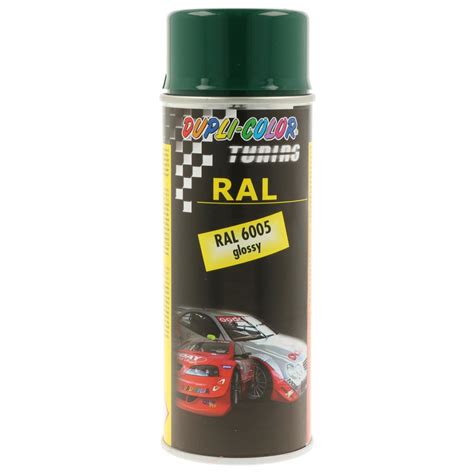 DUPLI COLOR SPRAY PAINT RAL 6005 moosgrün glanz 400 ml glanz RAL