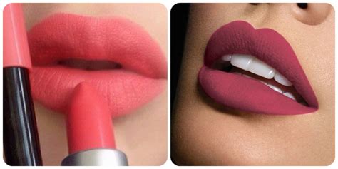 Colores de labiales 2018 tendencias de sombras de lápiz labial