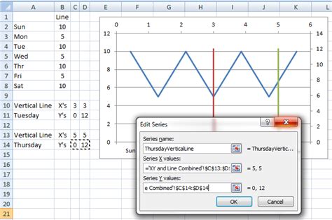 How To Draw A Vertical Line In Excel Crazyscreen Nbkomputer