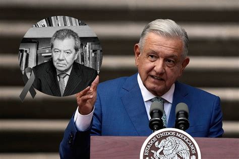 AMLO lamenta muerte de Porfirio Muñoz Ledo y le dedica emotivo mensaje