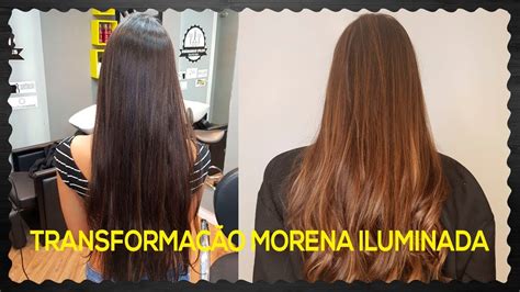 Passo A Passo Morena Iluminada Corte A Maquina TUTORIAL YouTube