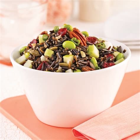 Salade De Riz Sauvage Aux Pommes Et Noix Les Recettes De Caty