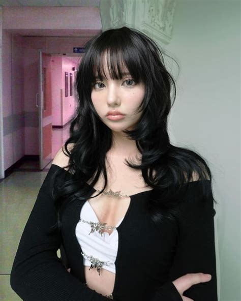 Black Hair Bangs Long Black Hair Long Layered Hair Black Hair Fringe