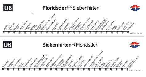 U6 Stationen und Fahrplan im Überblick