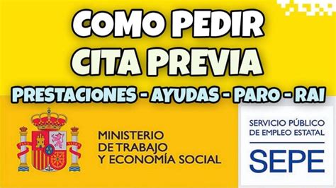 Cómo solicitar tu cita previa SEPE en Parque de la Memoria Guía paso a