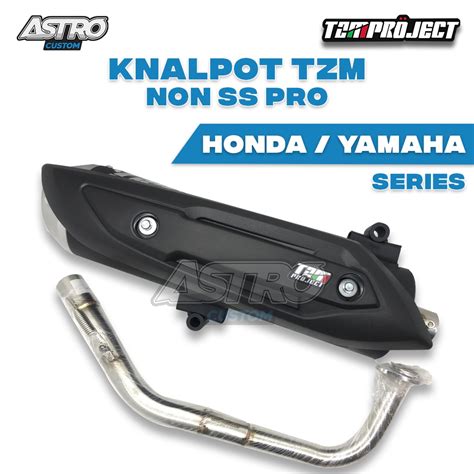 Jual Knalpot TZM Project Racing BeaT Fi Scoopy ESP Vario 125 150 NMAX