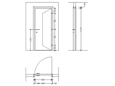 Puerta En AutoCAD Descargar CAD Gratis 12 25 KB Bibliocad