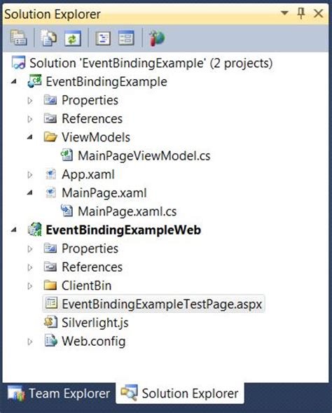 Binding Events to Methods in the Silverlight MVVM View Models CSDN博客