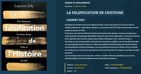 La Falsification De LHistoire Clioweb Le Blog