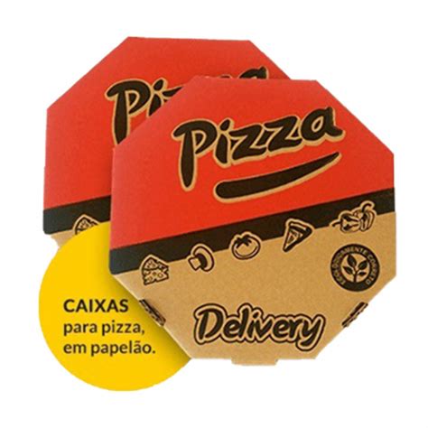 CAIXA PIZZA OITAVADA 40 CM C 25 UND Cecoti