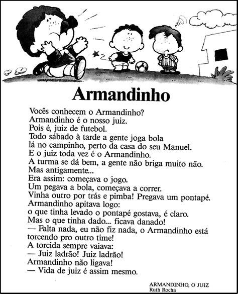 Atividades para imprimir do 3º ao 5º anos sempre a mão Armandinho o