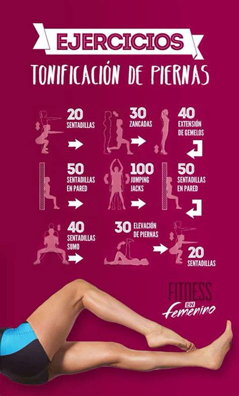 9 Ejercicios Para Tonificar Las Piernas