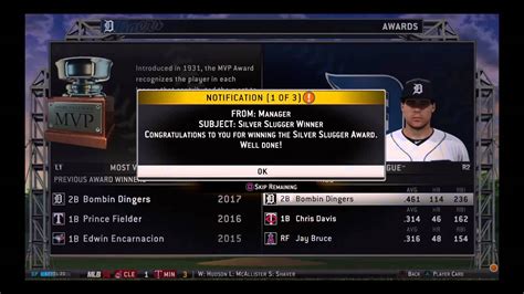 Mlb Rtts My Awards Youtube