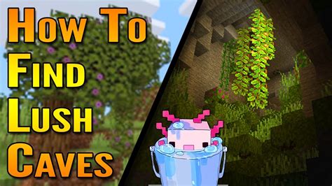 How To Find Lush Caves In Minecraft 1 17 Minecraft 1 17 Caves And