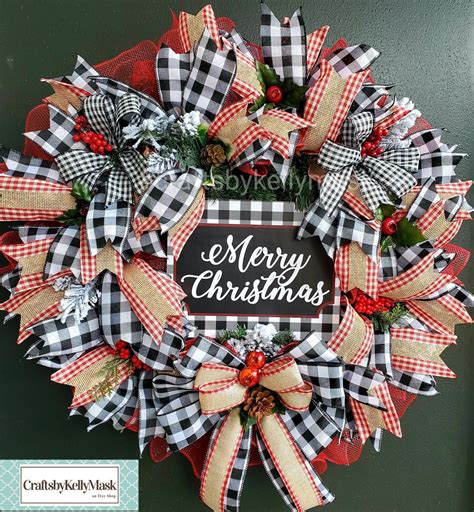 DIY Burlap Ribbon Wreath The House On Silverado