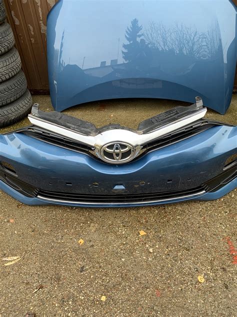 Zderzak Przedni Toyota Auris II Lift Kompletny 8690444537 Oficjalne