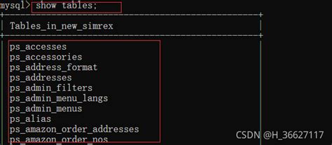 cmd 下mysql常用的数据库命令 cmdmysql数据库命令 csdn博客