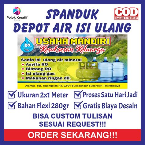 Jual Spanduk Sepanduk Banner Baner Bener Backdrop Plang Promosi Usaha