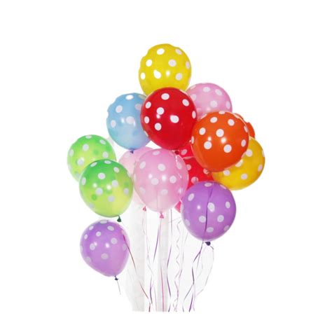 Er Set Cm Party Deko Ballons Mit Punkten